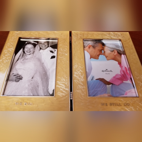 Hallmark | Accents | Hallmark Anniversary Double Photo Frame | Poshmark